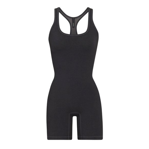 SKIMS | Pants & Jumpsuits | Skims Outdoor Mid Thigh Bodysuit Romper ...